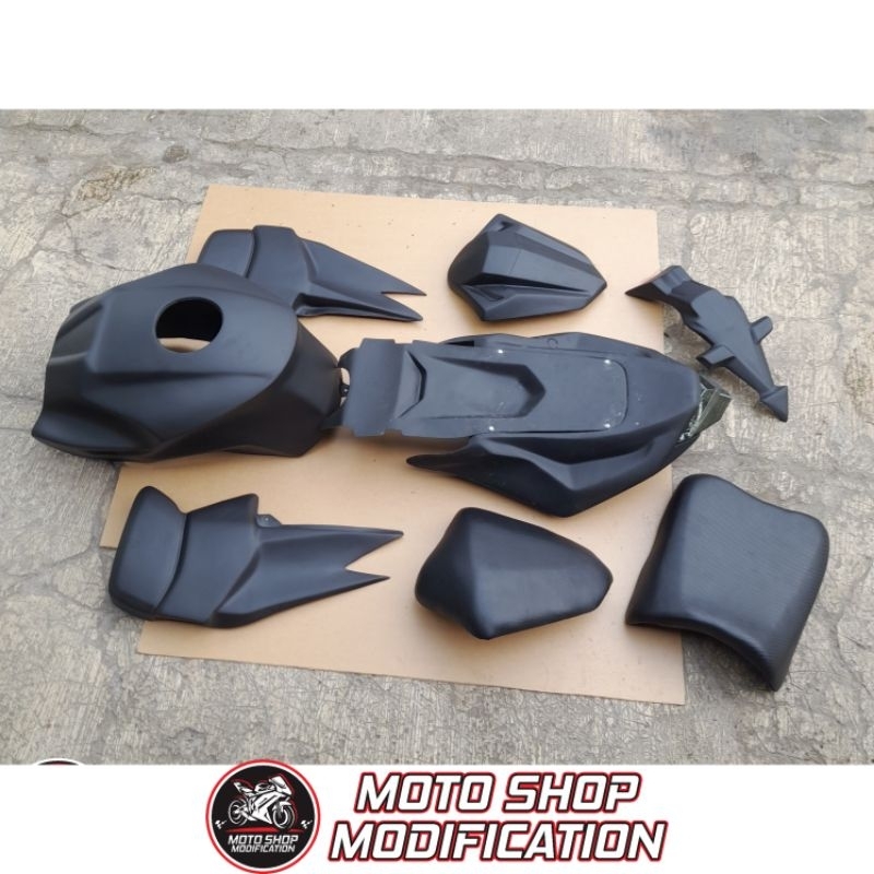 Jual Cover Kondom Tangki Body Belakang Model Ninja250Fi PNP Yamaha ...