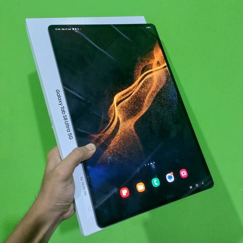 Jual Samsung Galaxy Tab S8 Ultra 5G Ram 12/256 GB (Second Bergaransi) | Shopee Indonesia