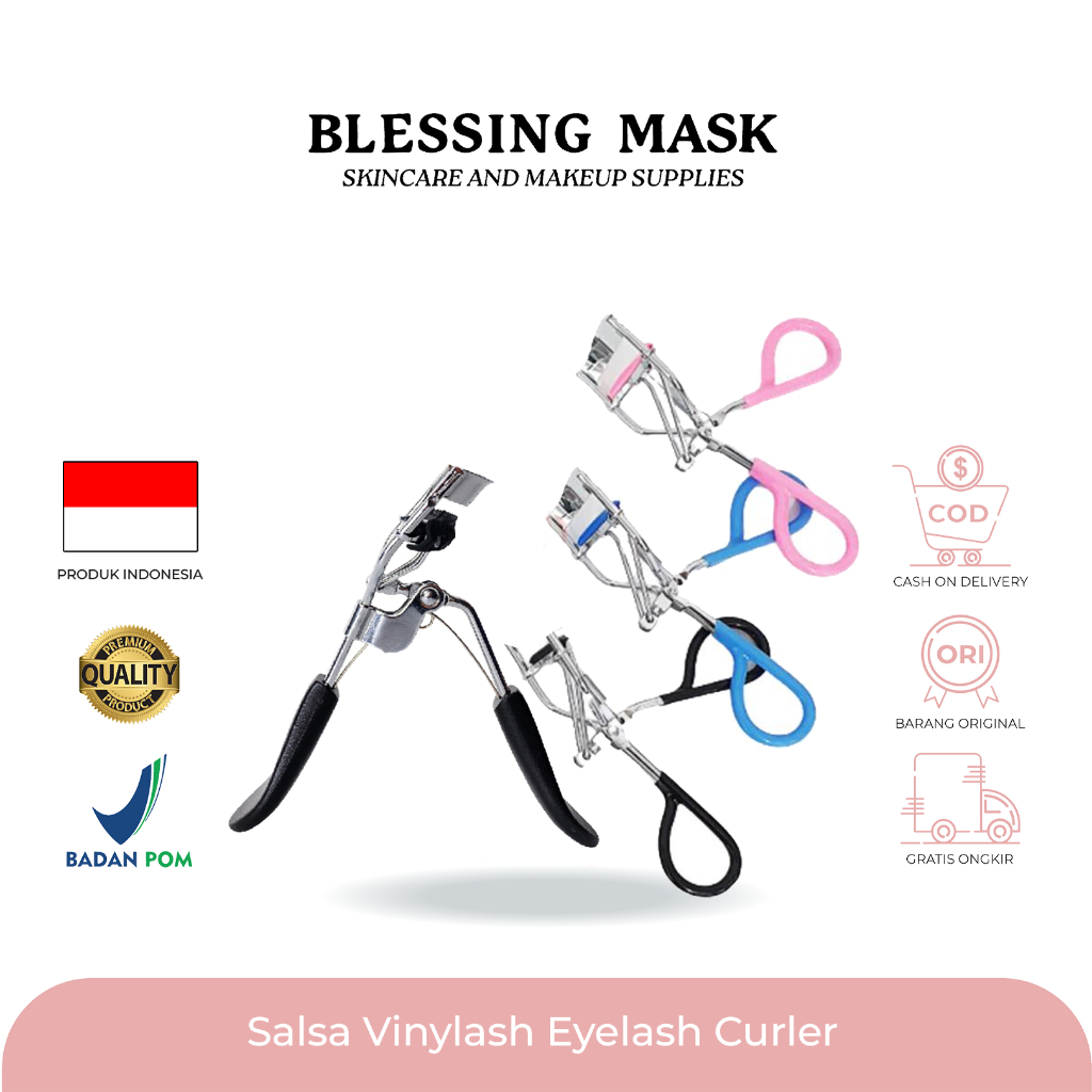 Jual Salsa Vinylash eyelash Curler | Penjepit Bulu Mata | Shopee Indonesia