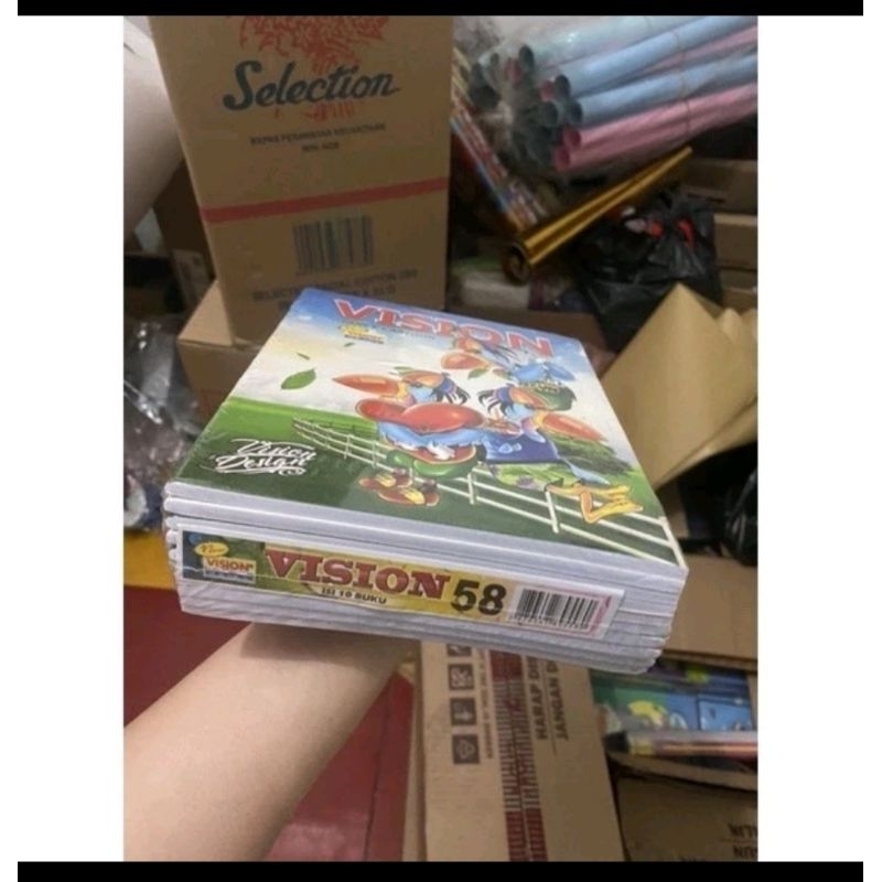 Jual Buku Vision isi 58 (1 pack isi 10pcs) | Shopee Indonesia