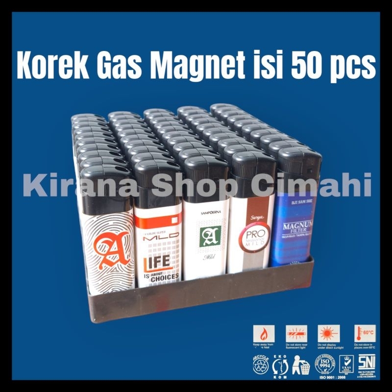 Jual korek Gas MAGNET / Mancis isi 50 pcs | Shopee Indonesia
