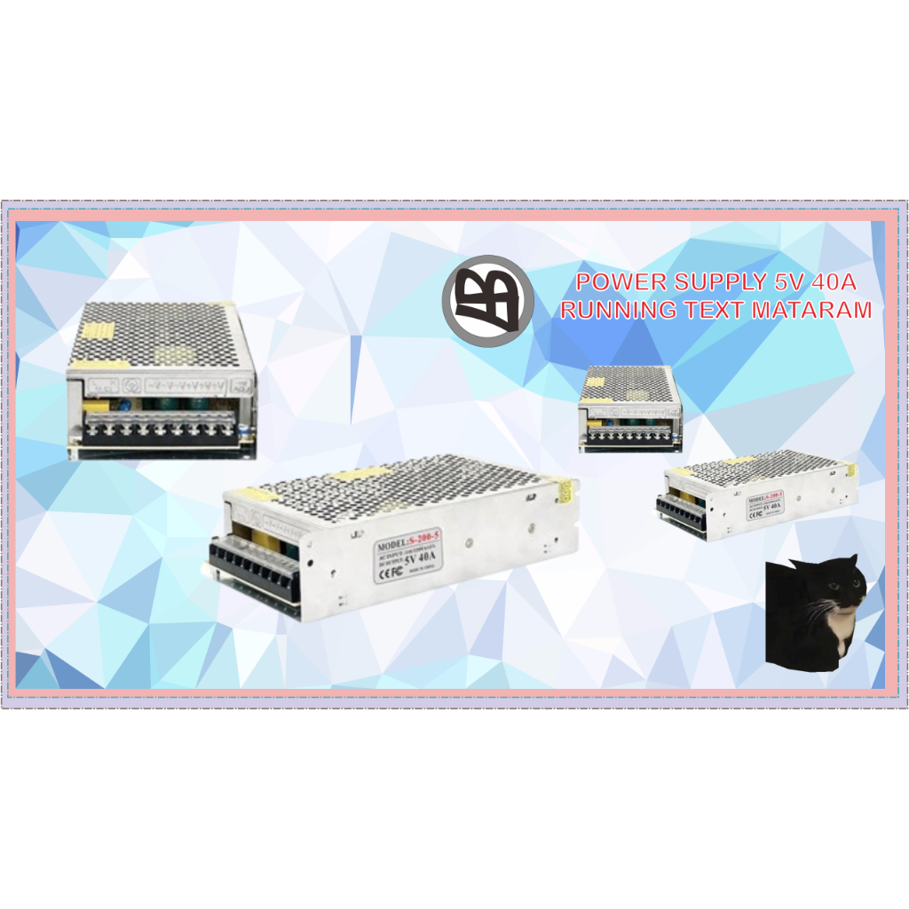 Jual Power Supply 5v 40a Running Text Mataram | Shopee Indonesia