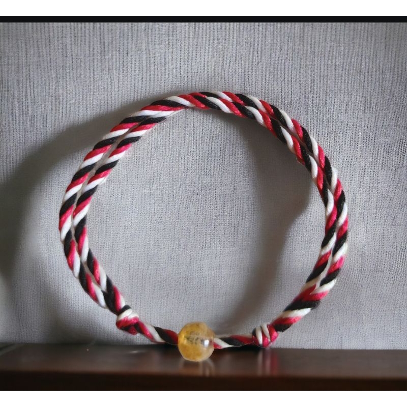 Jual Gelang Tridatu Bayi dan Dewasa Rambut Emas Serat Sedana Handmade ...