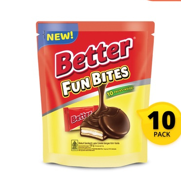 Jual BETTER FUN BITES ISI 10 | Shopee Indonesia