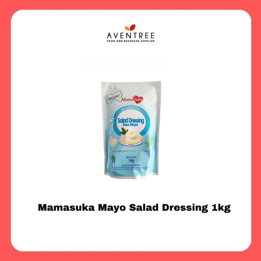 Jual MamaSuka Mayonais New, Mayo Salad Dressing 1kg | Shopee Indonesia