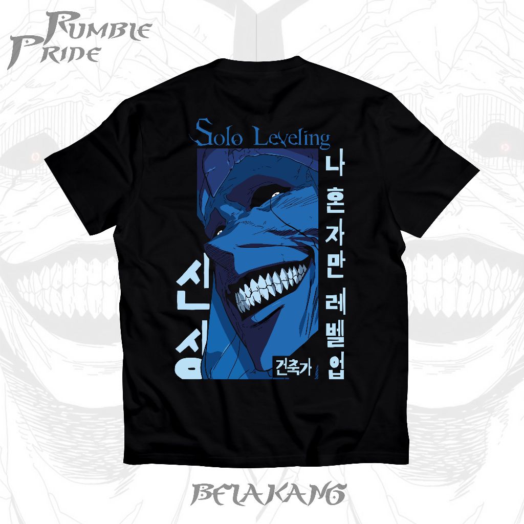 Jual Statue of God SOLO LEVELING SL002# BAJU ANIME JEPANG | Kaos Anime ...