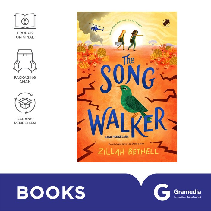 Jual Gramedia MKG - Novel The Song Walker Lagu Pengelana (Zillah Bethel ...