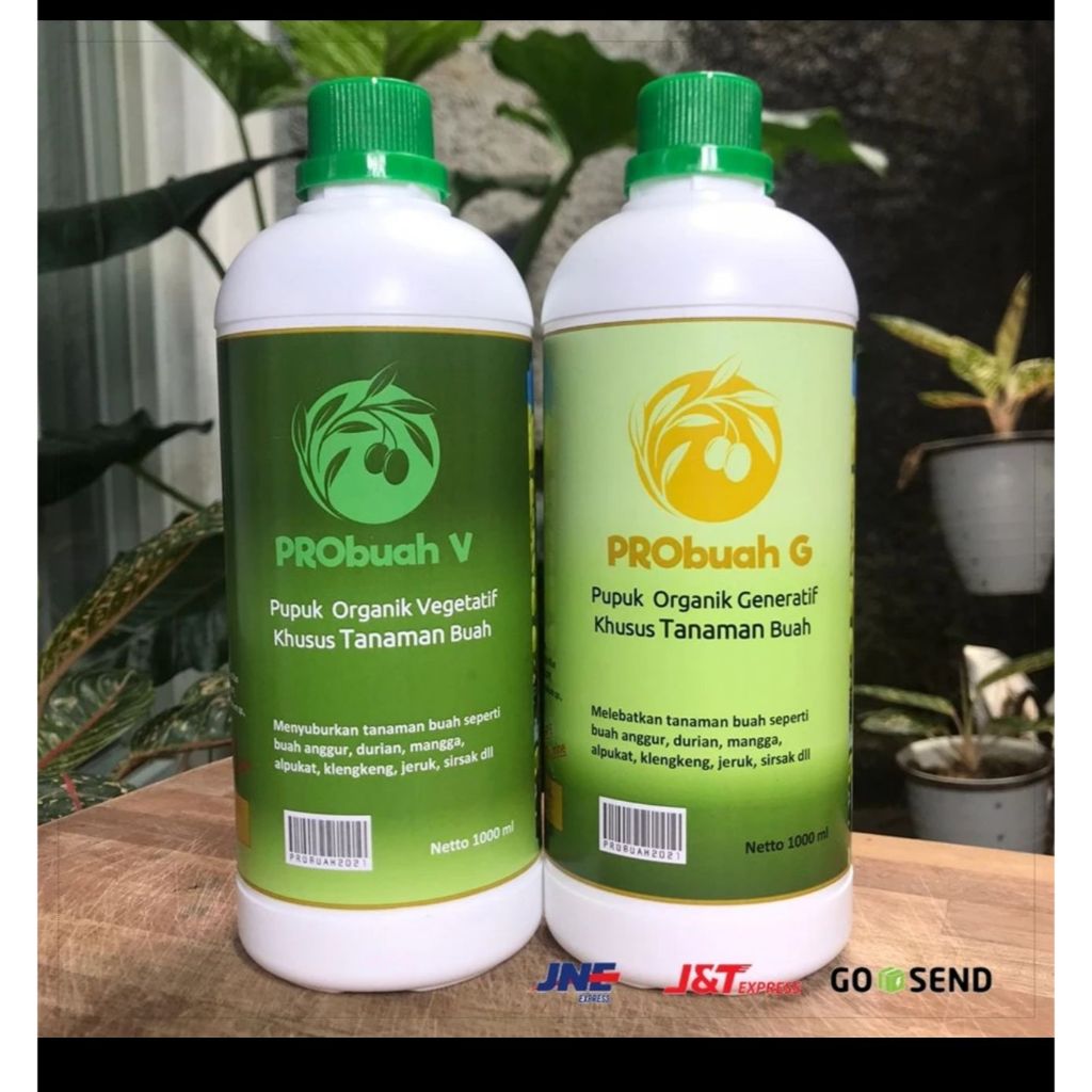 Jual Pupuk Pelebat Buah Organik PRObuah 1 Liter Pupuk Tanaman Subur dan Berbuah Banyak | Shopee ...