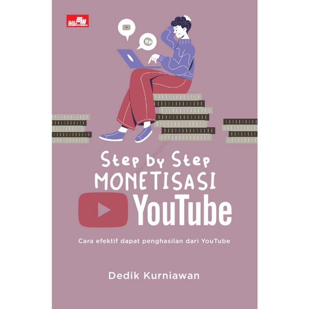 Jual Buku Terbaru Step by Step Monetisasi YouTube | Shopee Indonesia