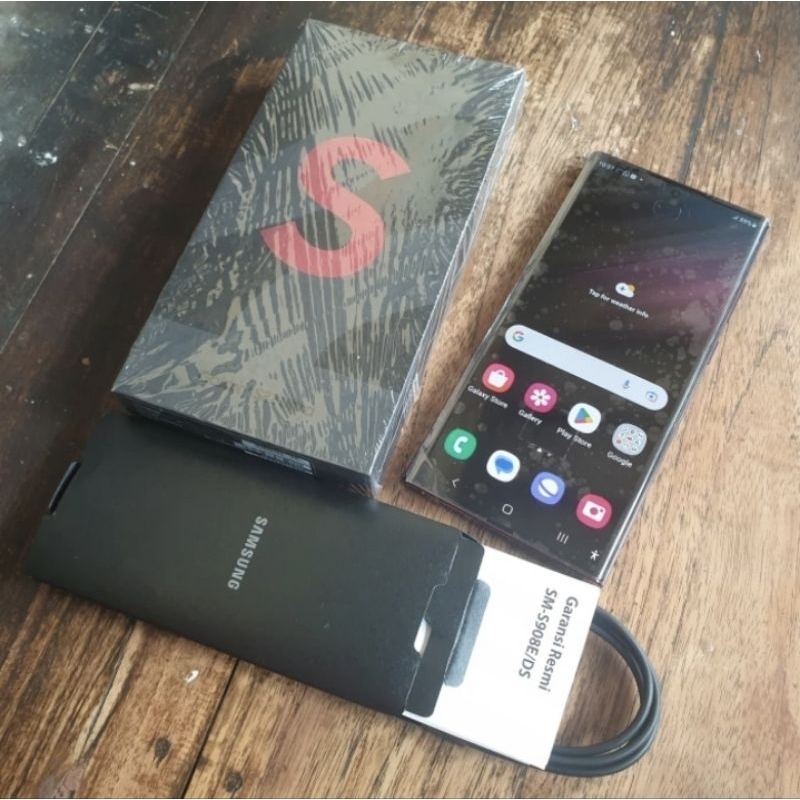Jual Samsung S22 Ultra RAM 20/512 GB SEIN Green Burgundy Galaxy S22 ...