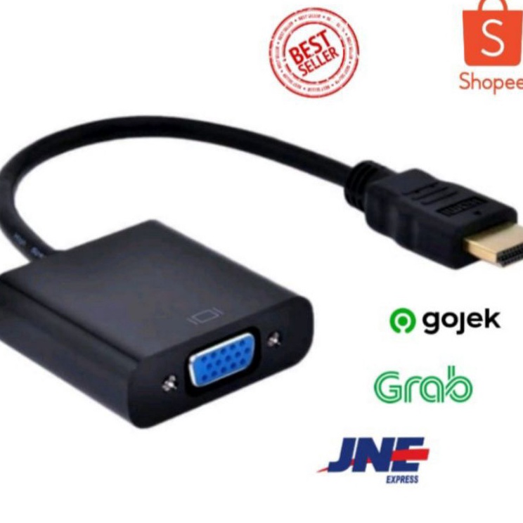 Jual BTc converter Hdmi To VGA kabel HDMI to vgahdmi to vga converter | Shopee Indonesia