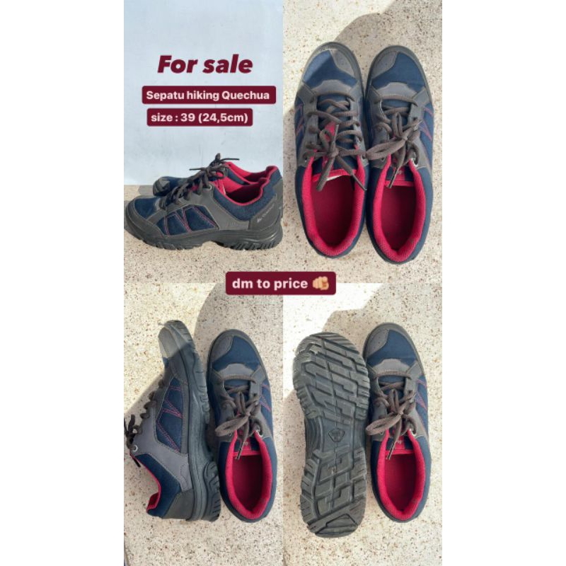 Jual SEPATU HIKING DECATHLON QUECHUA | Shopee Indonesia
