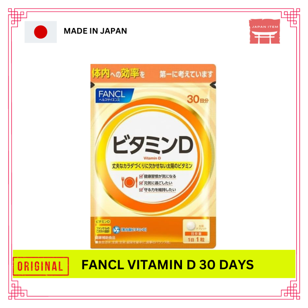Jual FANCL Vitamin D 30 days original Japan | Shopee Indonesia