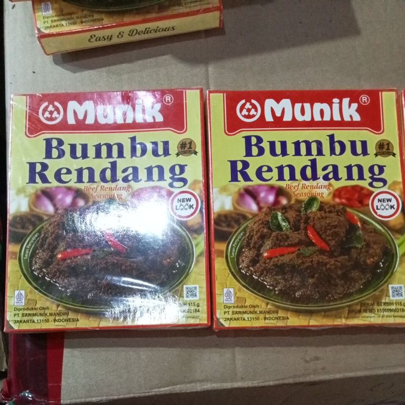 Jual Bumbu Rendang (Munik) random | Shopee Indonesia
