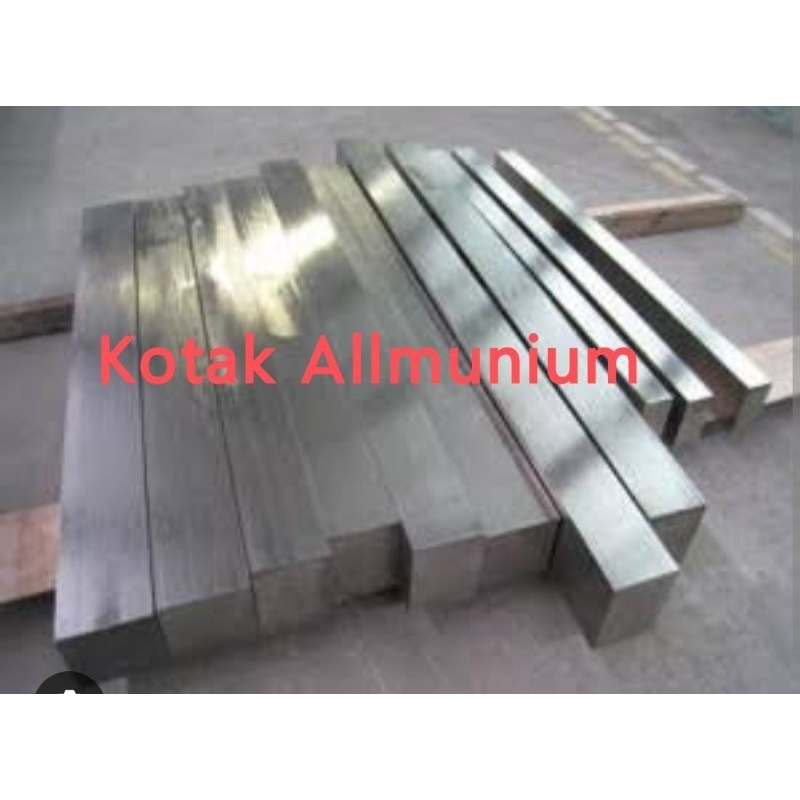 Jual Besi Kotak Allmunium 25x25x75mm | Shopee Indonesia