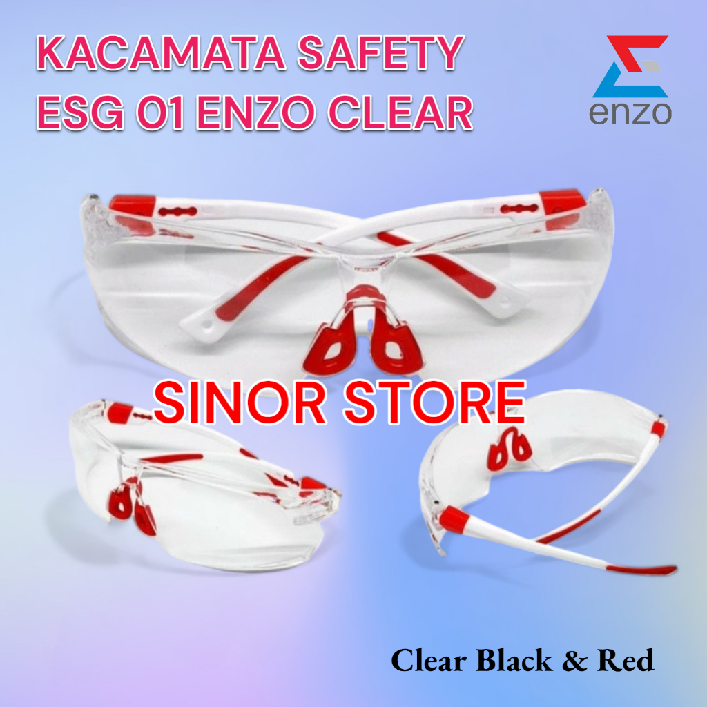 Jual Kacamata Safety Fashion APD Glasses ENZO ESG 01 | Shopee Indonesia