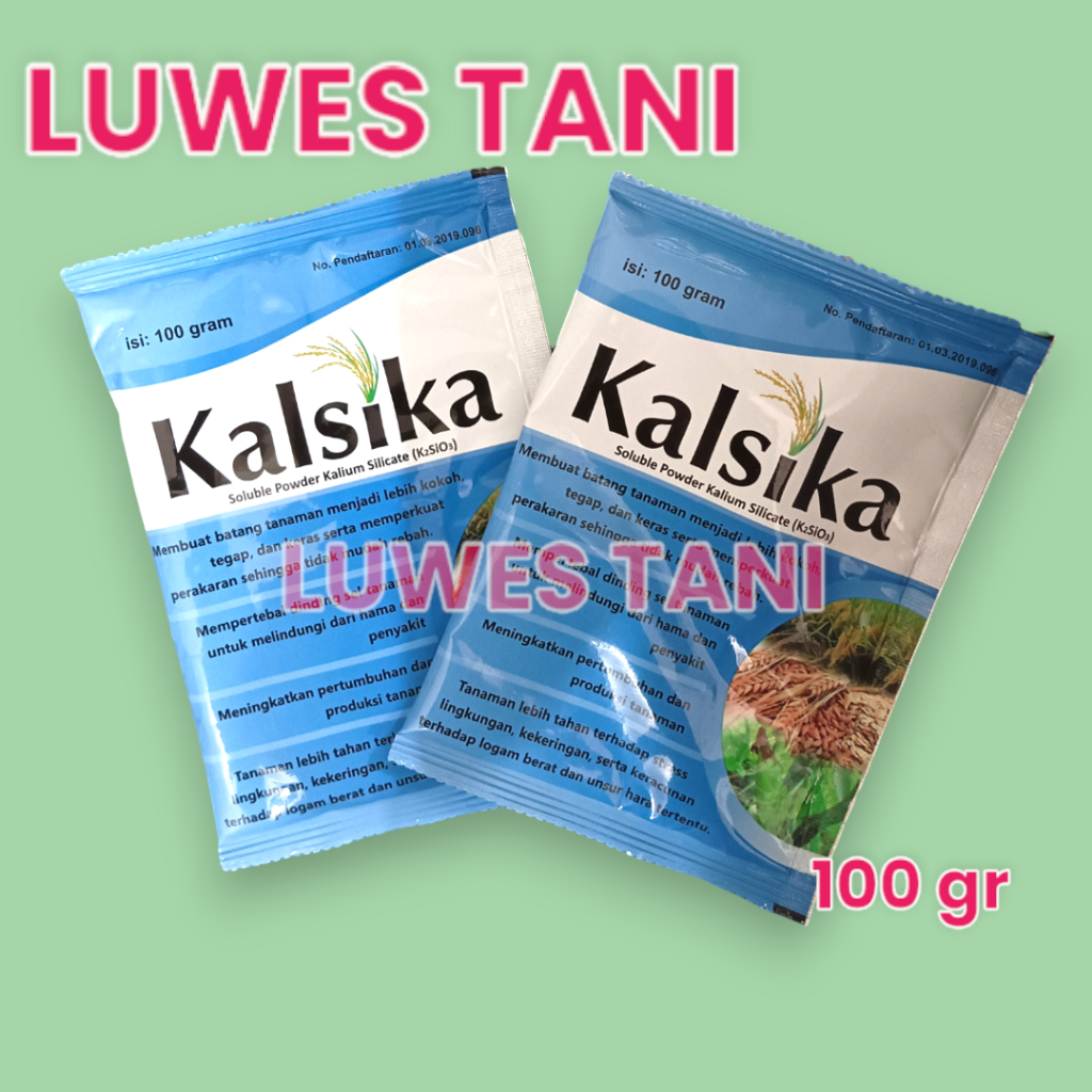 Jual kalsika 100 gram pupuk kalium silicate (k2sio3) | Shopee Indonesia