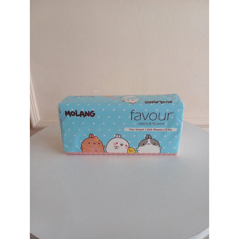 Jual Tisu Favour Molang 200Sheet / tisu wajah / tisu promo murah ...