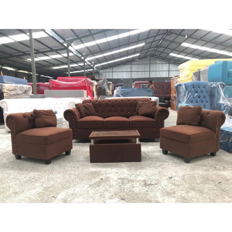 Jual SOFA RUANG TAMU ELEGAN SOFA BED TERBARU SOFA DUDUK MINIMALIS SOFA ...