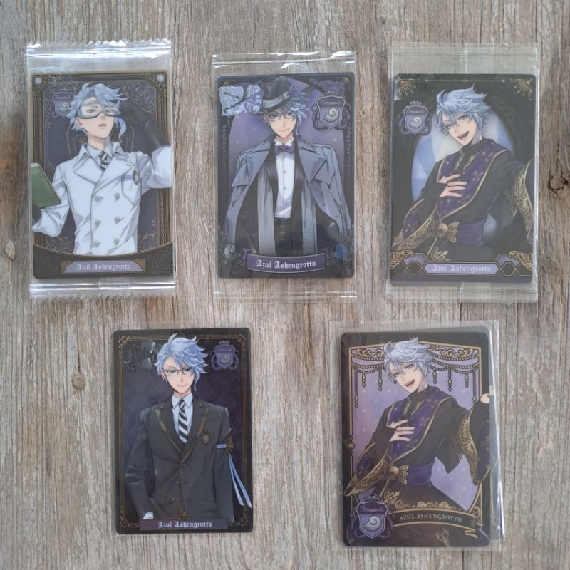 Jual [READY] TWISTED WONDERLAND Azul Ashengrotto metal card | Shopee ...
