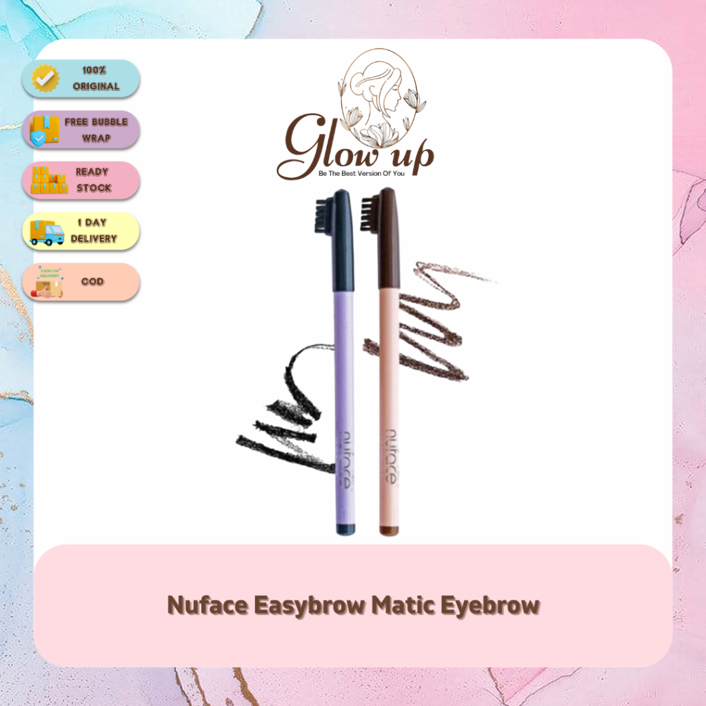 Jual Nuface Easybrow Matic Eyebrow (Pensil Alis) Warna Ash Grey/Dark ...