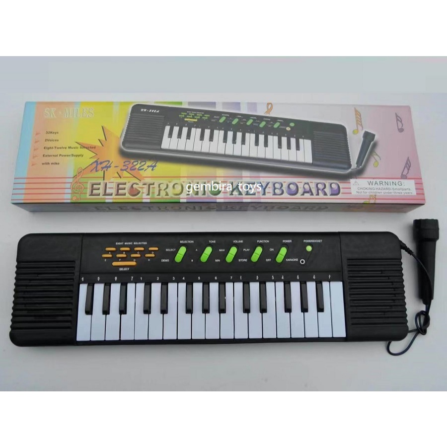 Jual Mainan Keyboard Electric Piano Mainan Piano Anak+ Mic Karaoke ...
