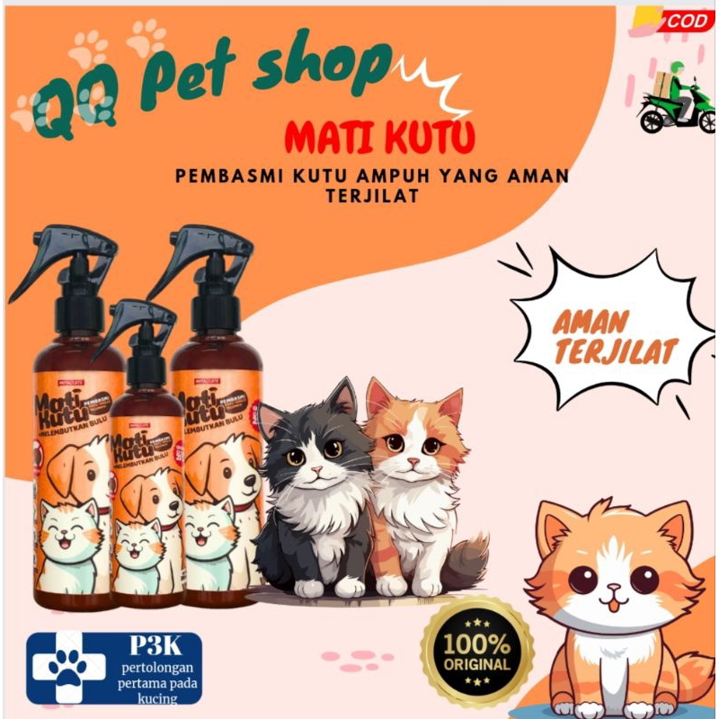 Jual MATI KUTU OBAT ANTI KUTU PEMBASMI KUTU KUCING KELINCI ANJING ...