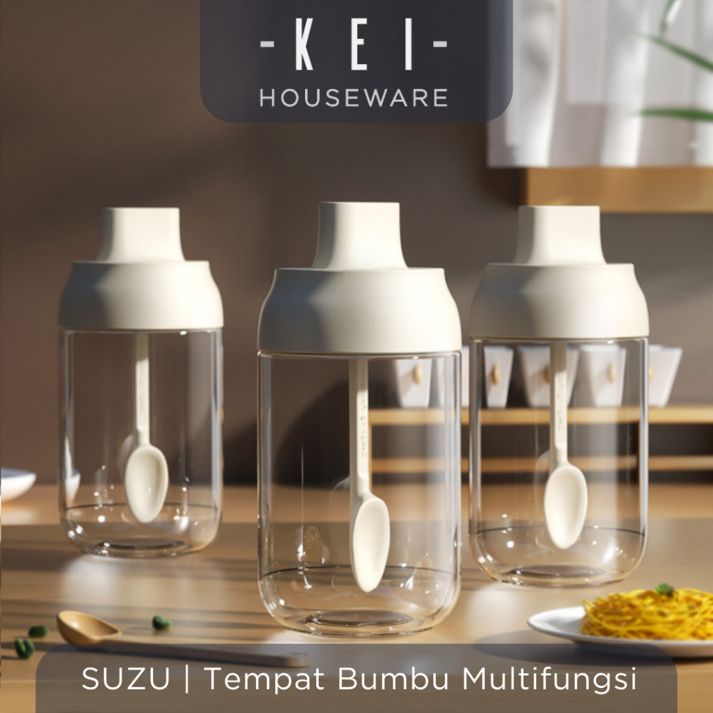 Jual 【KEI】SUZU Penyimpan Bumbu Serbaguna Botol Bumbu Dapur Dengan ...