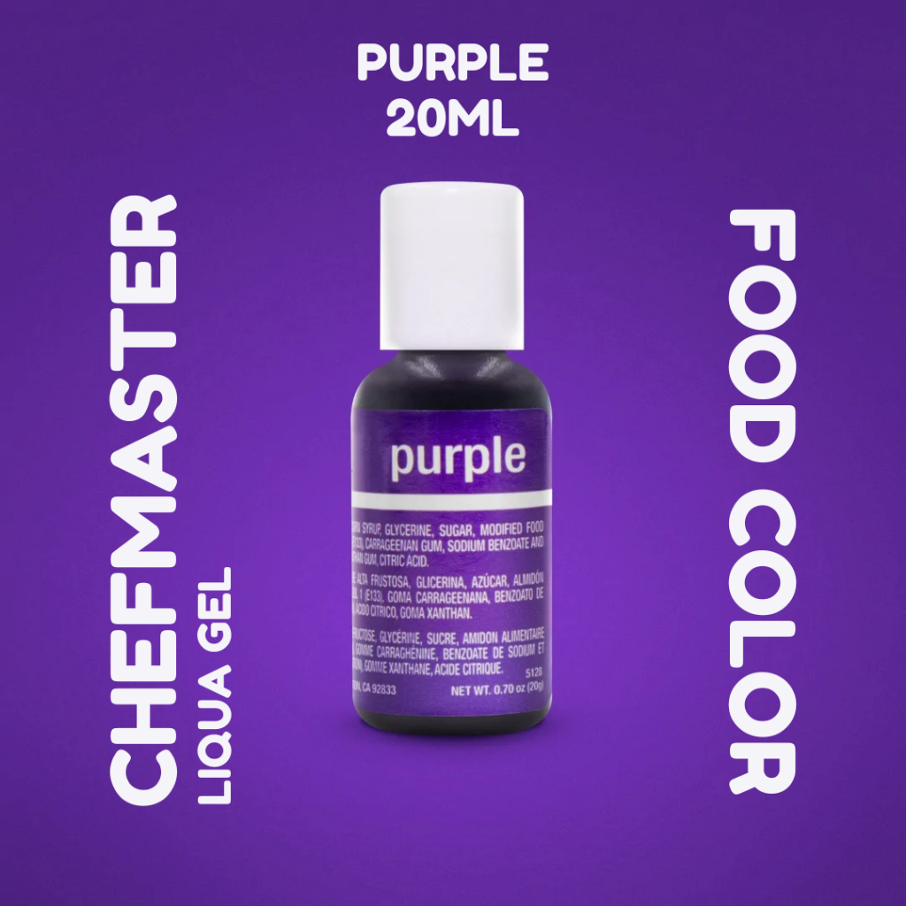 Jual Chefmaster Liqua Gel - Purple 20gr / Pewarna Makanan Kue | Shopee ...