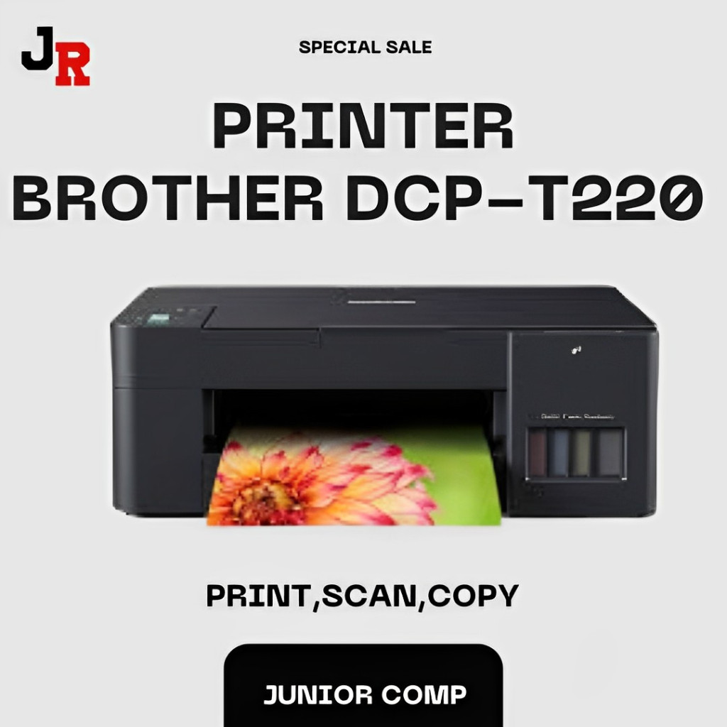 Jual BROTHER PRINTER/PRINTER BROTHER DCP-T220 INK TANK PRINT-SCAN-COPY ...