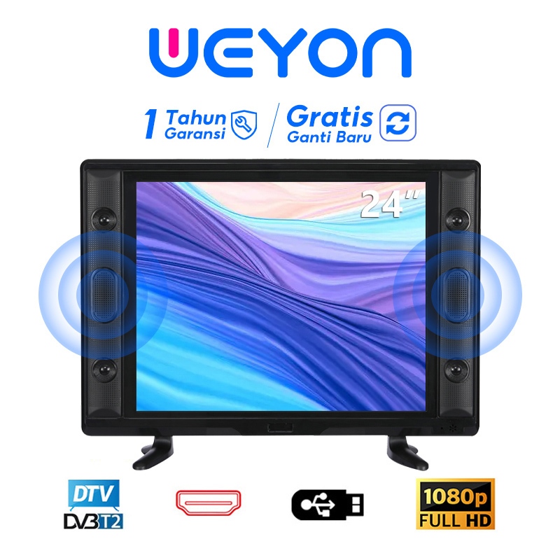 Jual Weyon Digital TV 24 Inch TV LED FHD DVB-T2 | Shopee Indonesia