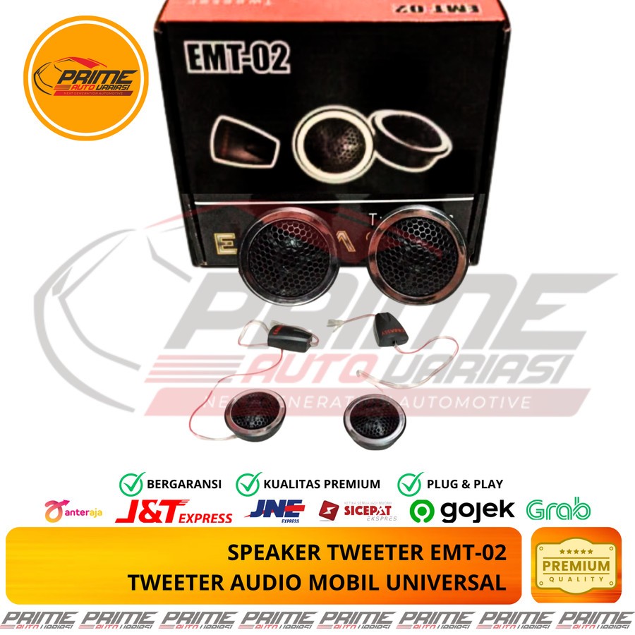 Jual Speaker Tweeter EMT-02 Tweeter Mobil Universal Tweeter Audio ...