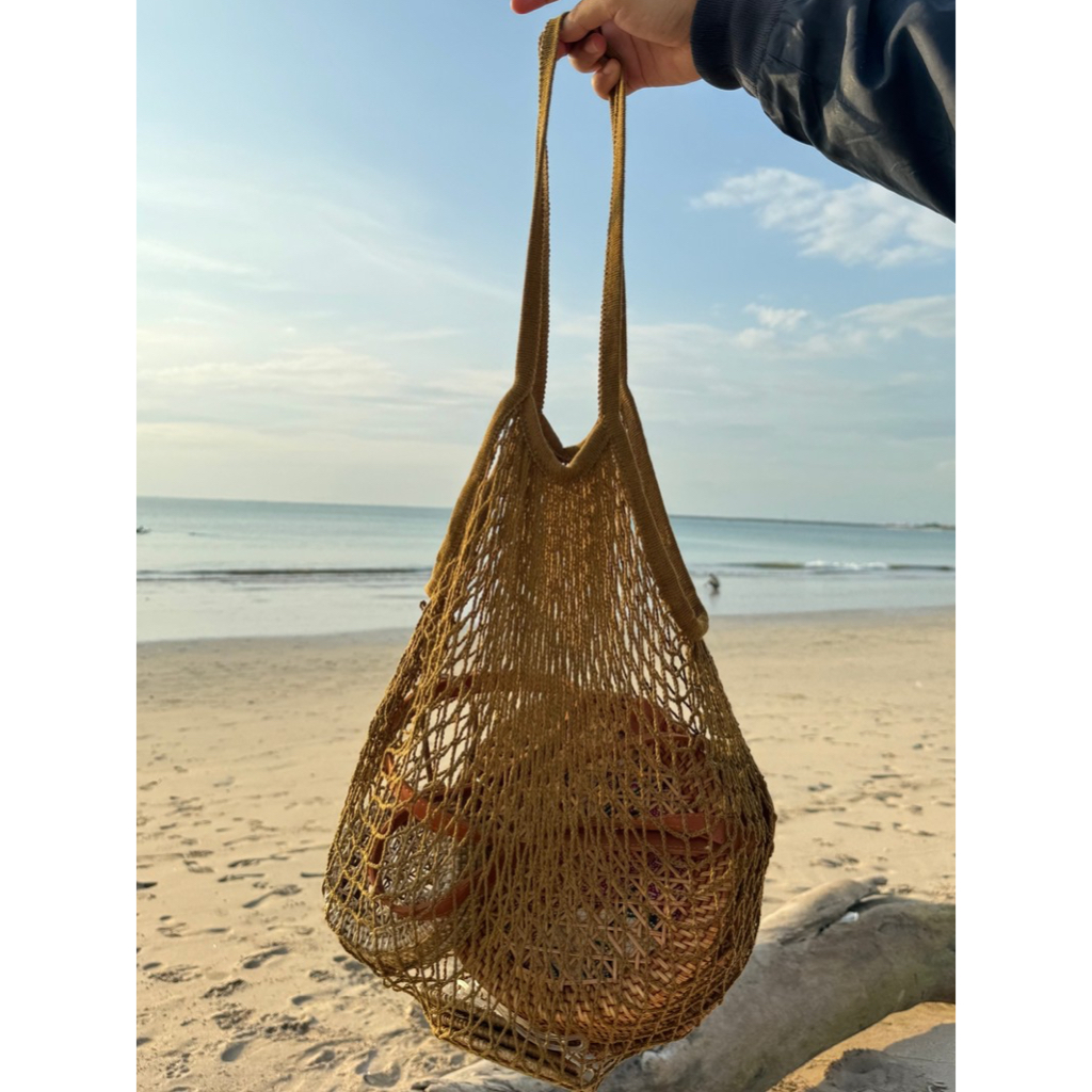 Jual Net Bag | Tas Belanja | Tas Pantai Casual | Reusable Bag | Totebag ...