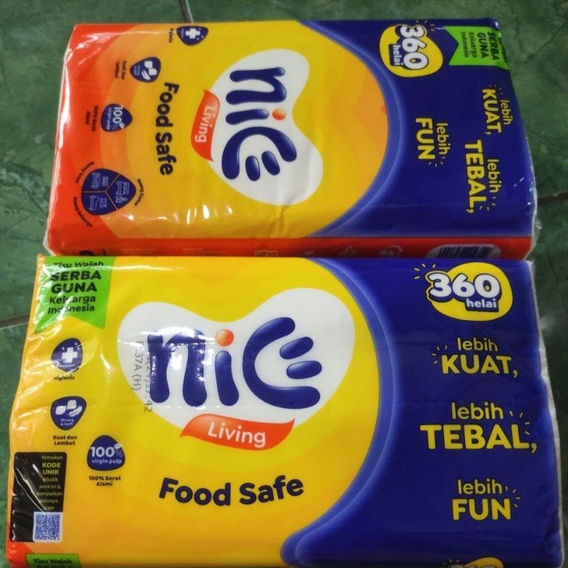 Jual Tissue tisu nice/ SAE /JOLLY / MONTIS / green 180 2ply | Shopee ...