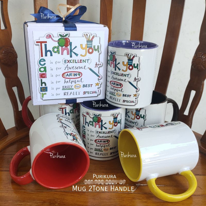 Jual READY STOCK Gift Mug untuk Teacher/Guru | Shopee Indonesia