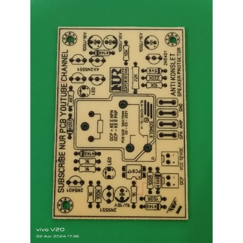 Jual PCB protector speaker anti konslet mono pcb semi fiber protector OCP mono | Shopee Indonesia