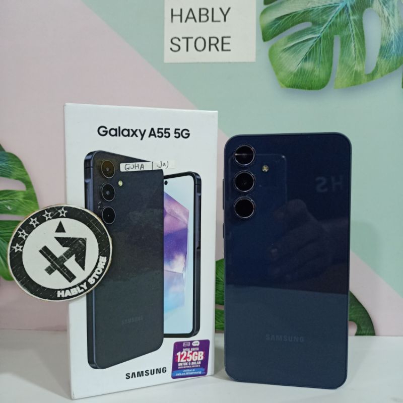 Jual SAMSUNG GALAXY A55 12/256 dan 8/256 SECOND FULLSET | Shopee Indonesia