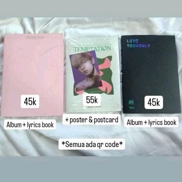Jual Album BTS Tear & Persona Album TXT Soobin Lullaby | Shopee Indonesia