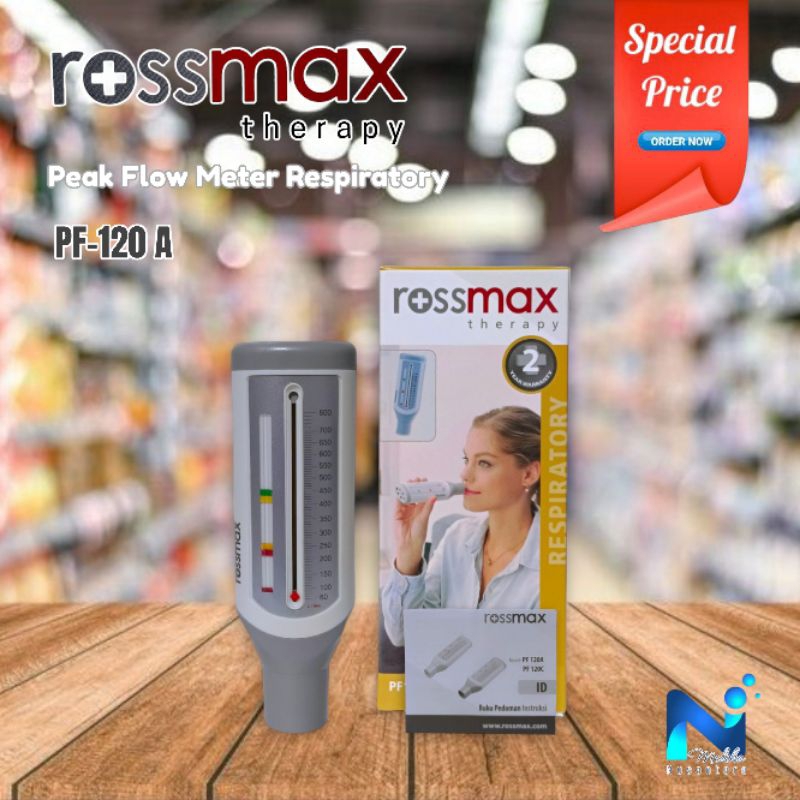Jual Peak Flow Meter Rossmax PF120A Alat Tes Asma Dewasa Spirometer ...