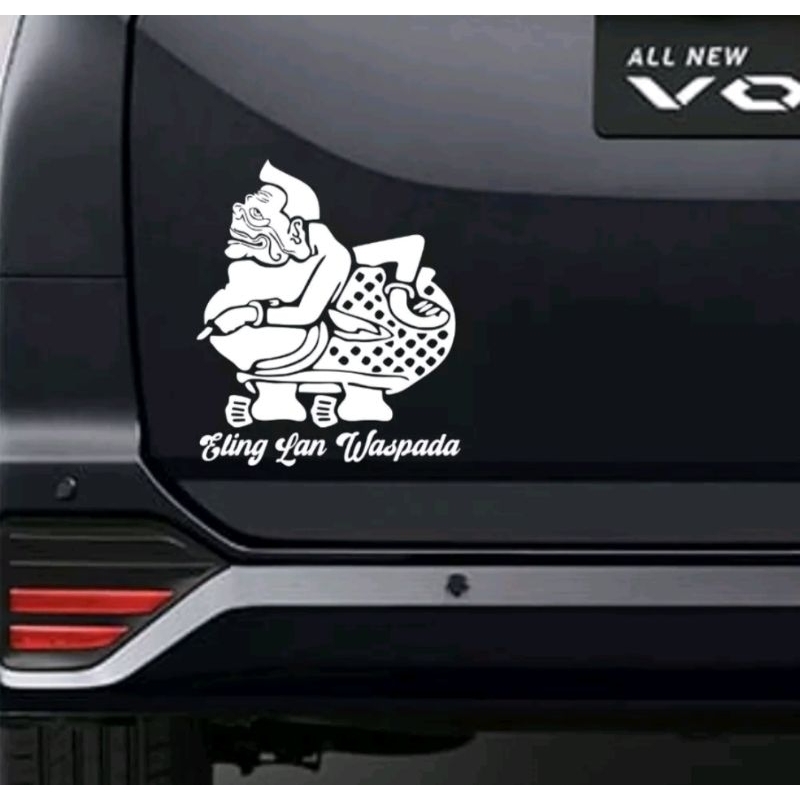 Jual STIKER MOBIL CUTTING STICKER SEMAR WAYANG CUTTING STICKER KEREN ...