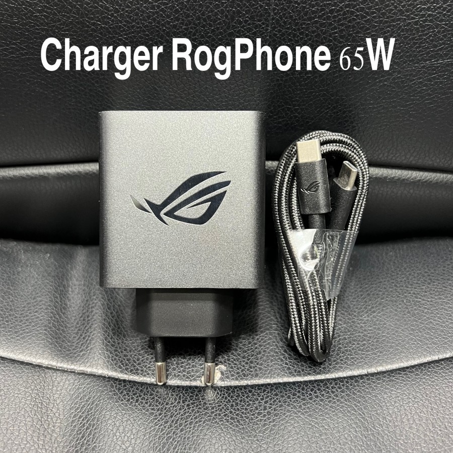 Jual Travel Charger Adapter 65W Original NEW Asus Rog Phone 3 4 5 6 7 8 ...