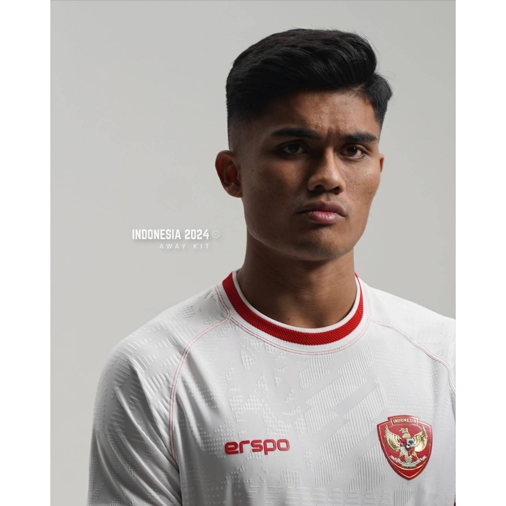 Jual ERSPO JERSEY BOLA TIMNAS INDONESIA AWAY WHITE KIT SPORT PRIA 2024/25 | Shopee Indonesia
