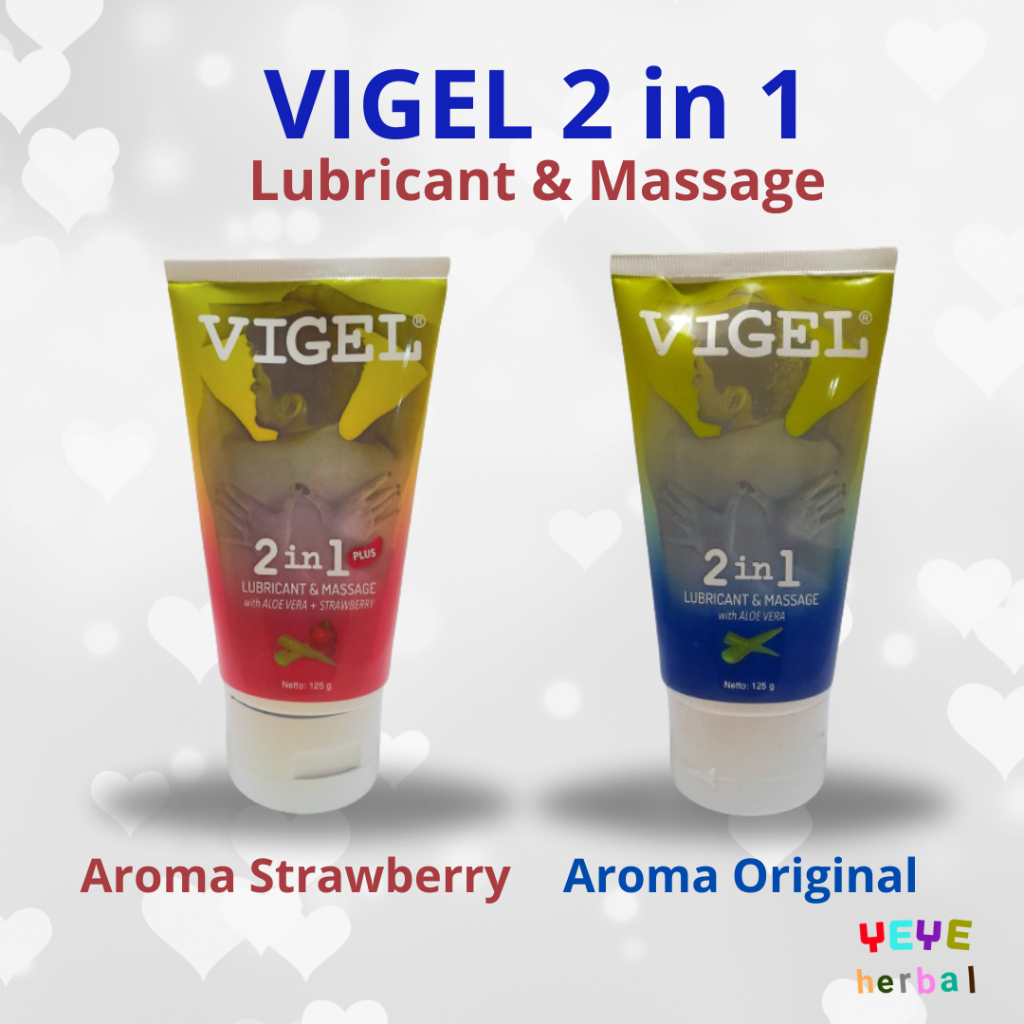 Jual Vigel 2 in 1 Lubricant and Massage 125 gram | Shopee Indonesia