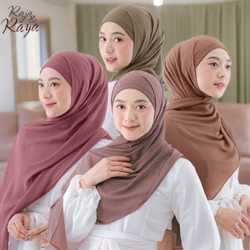 Jual RAYA - PASHMINA CERUTY BABYDOLL PREMIUM | Hijab Jilbab Pashmina Ceruty Babydoll Premium by ...