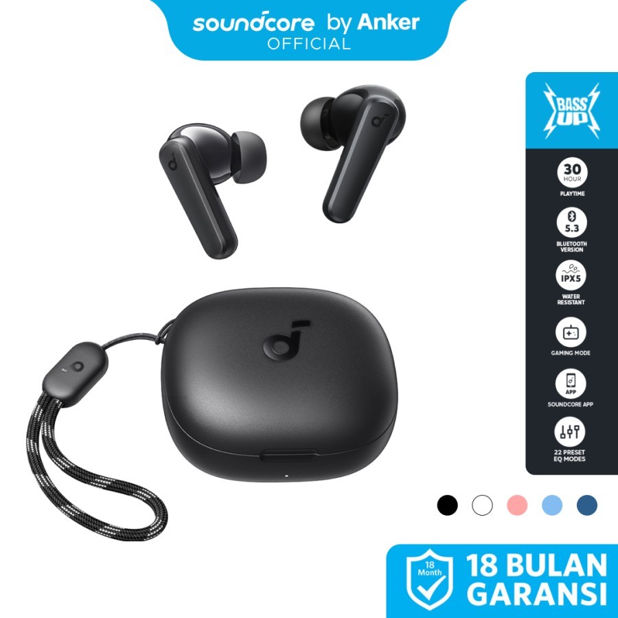 Jual ANKER Soundcore R50i Stick TWS Earphone Wireless Bluetooth 5.3 A3949 | Shopee Indonesia