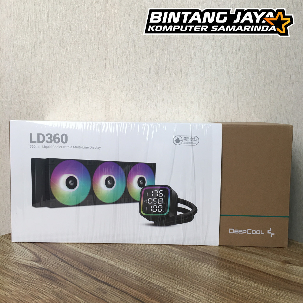 Jual CPU Liquid Cooler DeepCool LD360 360mm Triple Fans Multi-Line ...