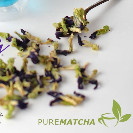 Jual Bunga Telang Kering 10gr Dried Butterfly Pea Flower Blue Tea Teh ...