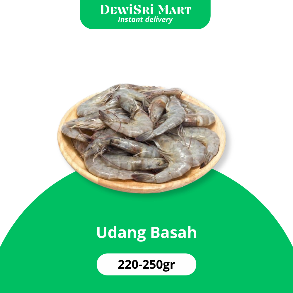 Jual Udang Basah 220-250gr Frozen - Dewi Sri Mart | Shopee Indonesia
