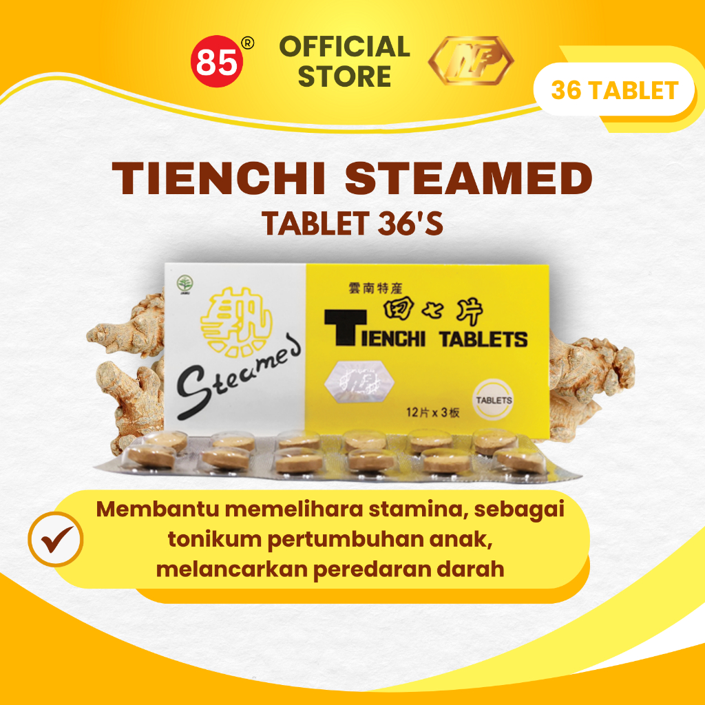 Jual Nan Fung - Tienchi Steamed Tablet 36's Supplemen Herbal ...