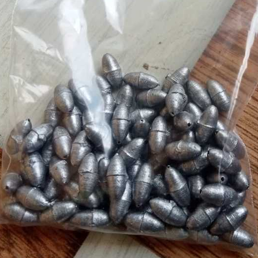 Jual ISI 85-5 PCS TIMAH PANCING IKAN BANDUL MODEL MELINJO M1 SAMPAI M8 ...